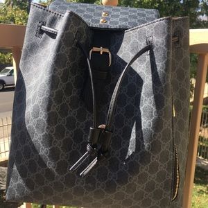 Gucci | Bags | Gucci Drawstring Backpack | Poshmark